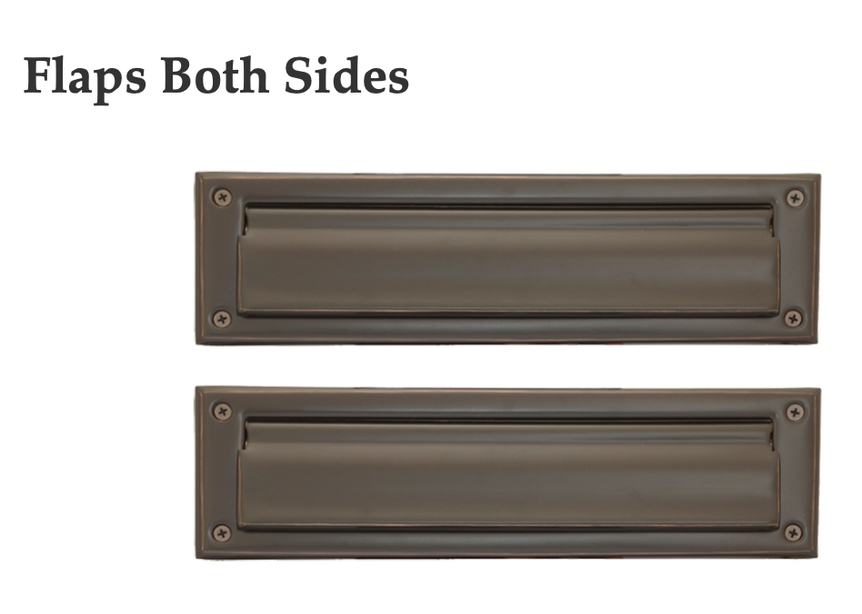Large Magazine Mail Slot - Mail Slots Residential and Commercial
