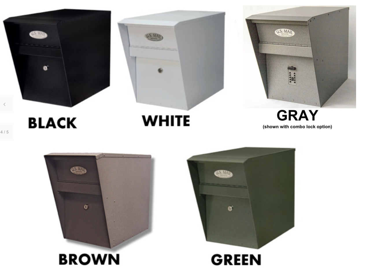 Locking Mailbox with Combination Lock - Curbside Secure