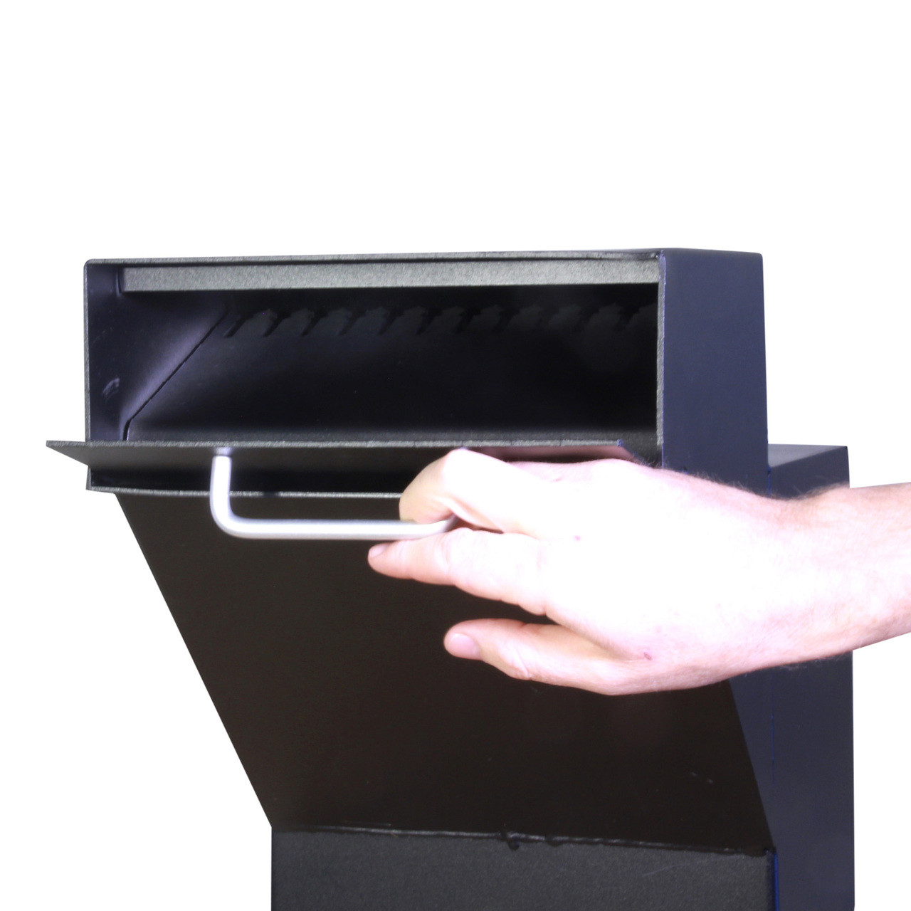 Custom High Security Through the Wall Deposit Drop Box with Hopper Drop ...