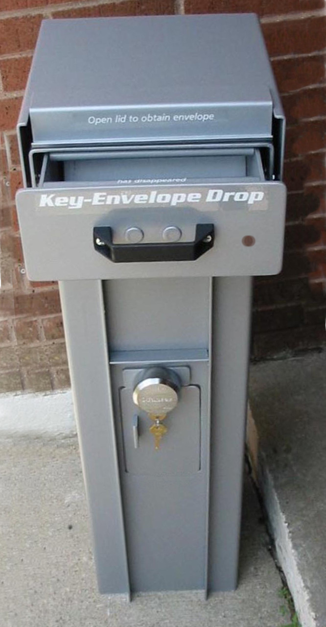 Free Standing High Security Key / Payment Drop Box