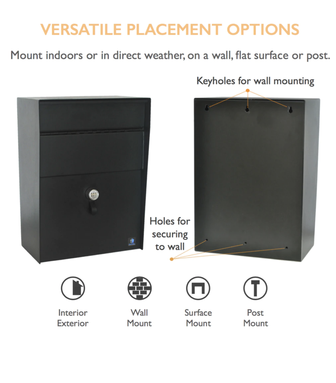 Secure Payment Dropbox 14 Gauge steel