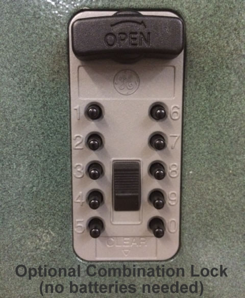 Locking Mailbox with Combination Lock - Curbside Secure