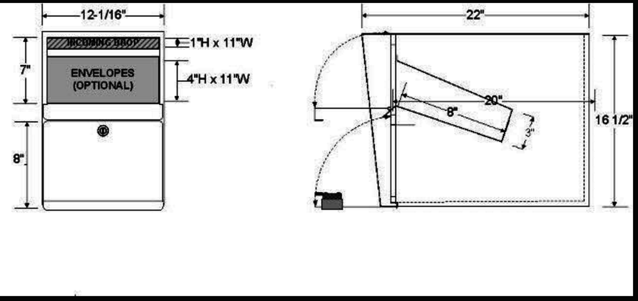 Locking Secure Drop Box - Locking Drop Boxes