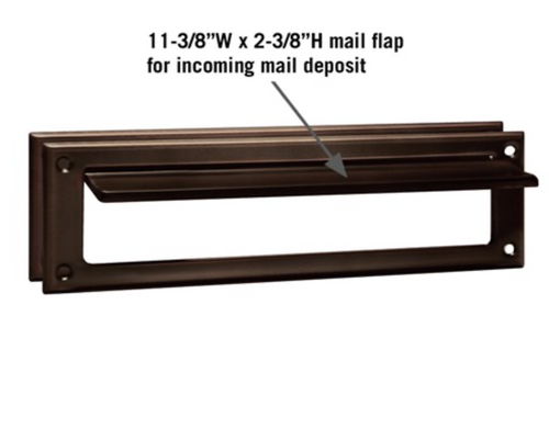 Large Mail Slot - Mail Slots Residential and Commercial