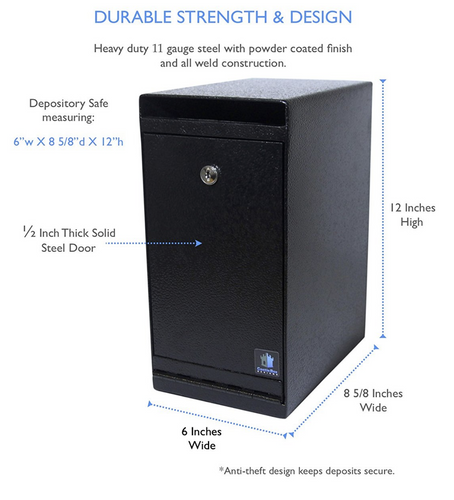 Heavy Duty Locking Payment Drop Box