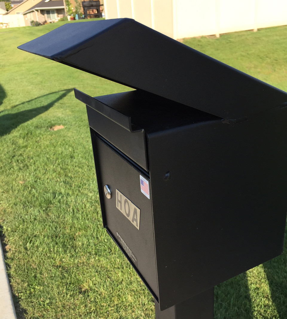 Outdoor Secure Payment Locking Drop Box - Locking Drop Boxes