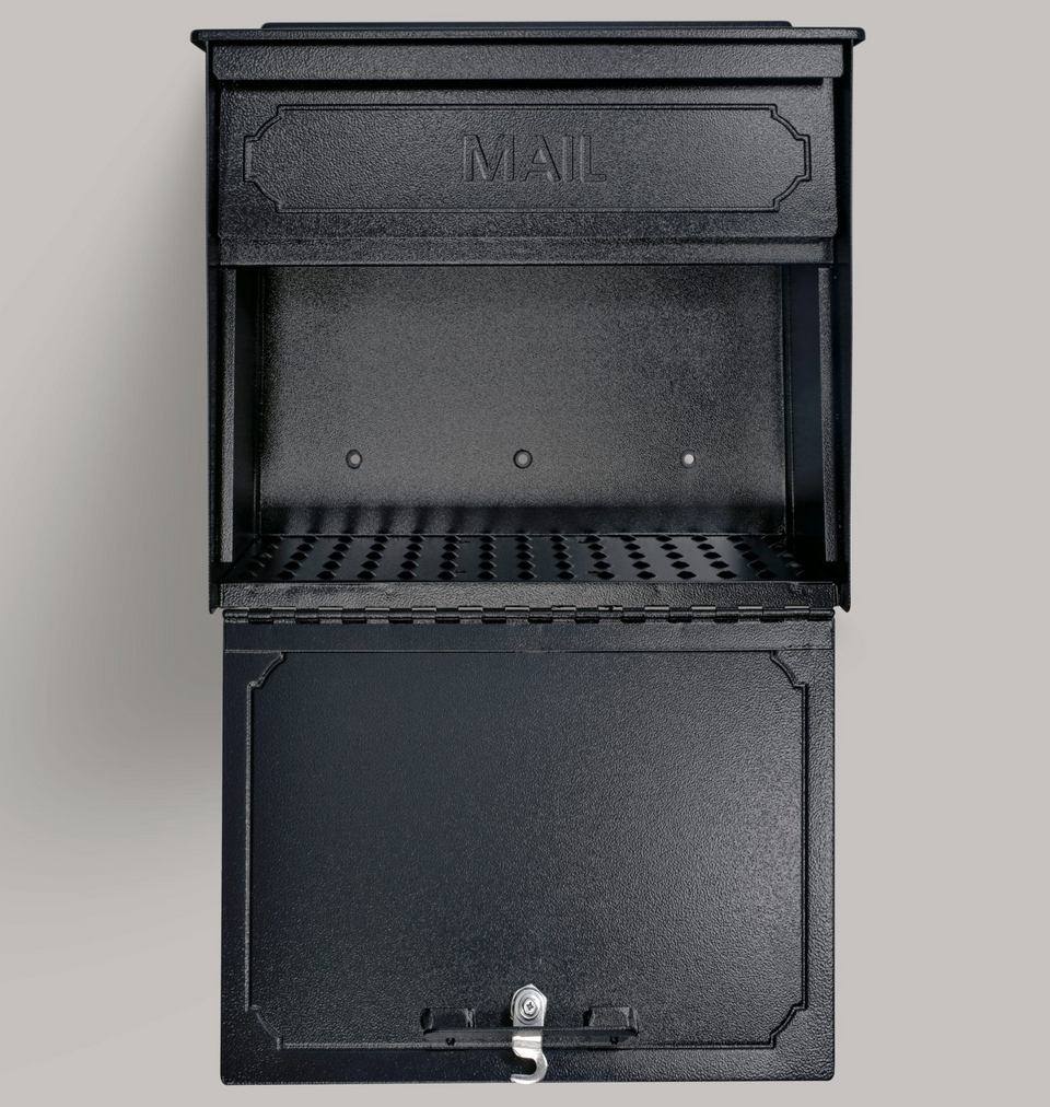 Wall Mounted Locking Mailbox Key or Combination Lock