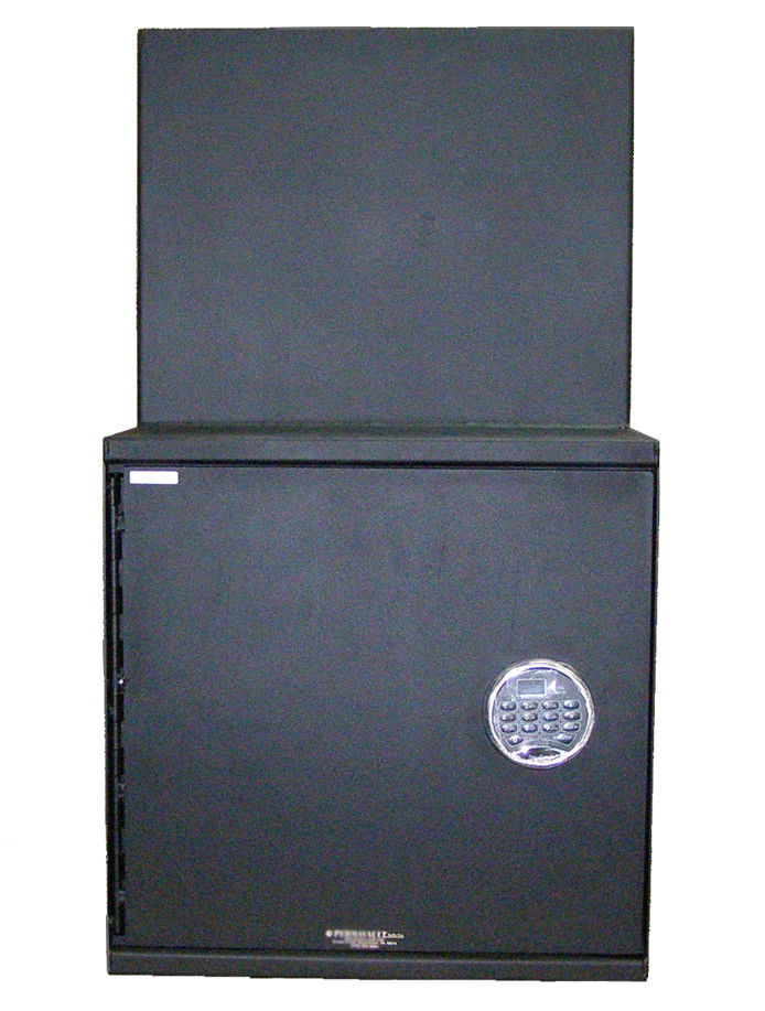 Through the Wall Deposit Drop with Receptacle Safe - Locking Security ...