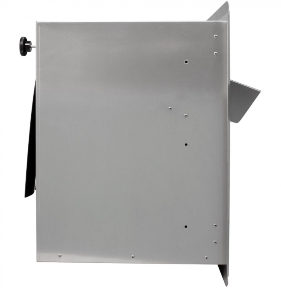 Stainless Steel Through Wall Book Return Drop
