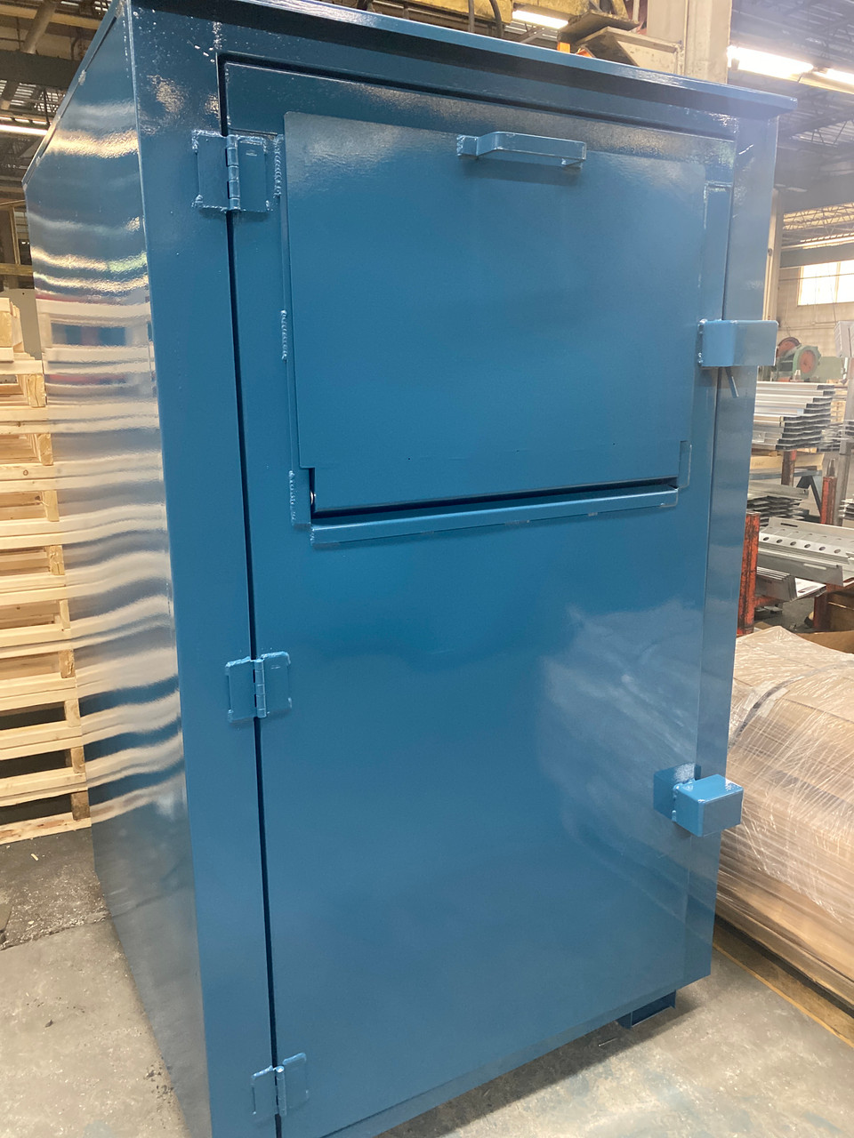 Large Package Freestanding Drop Bin Donation Bin