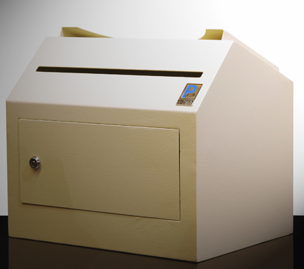 Desk Top Locking Drop Box - Locking Drop Boxes