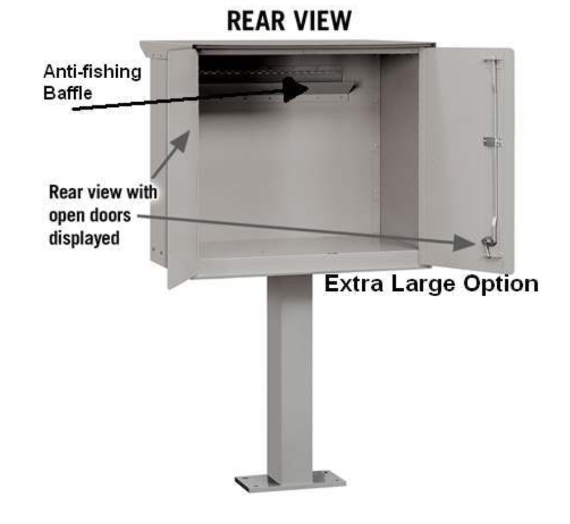 Large Envelope Drop Box - Locking Parcel Drop Boxes