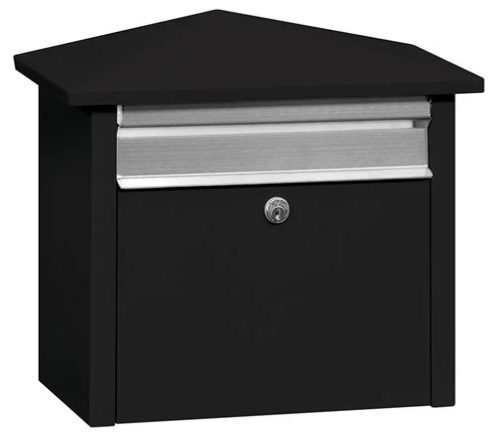 Residential Wall Mounted Locking Mailbox - Wall Mounted Locking Mailboxes