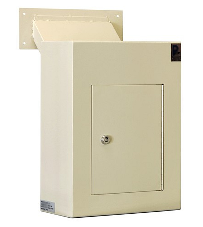 Adjustable Through the Wall Locking Drop Box