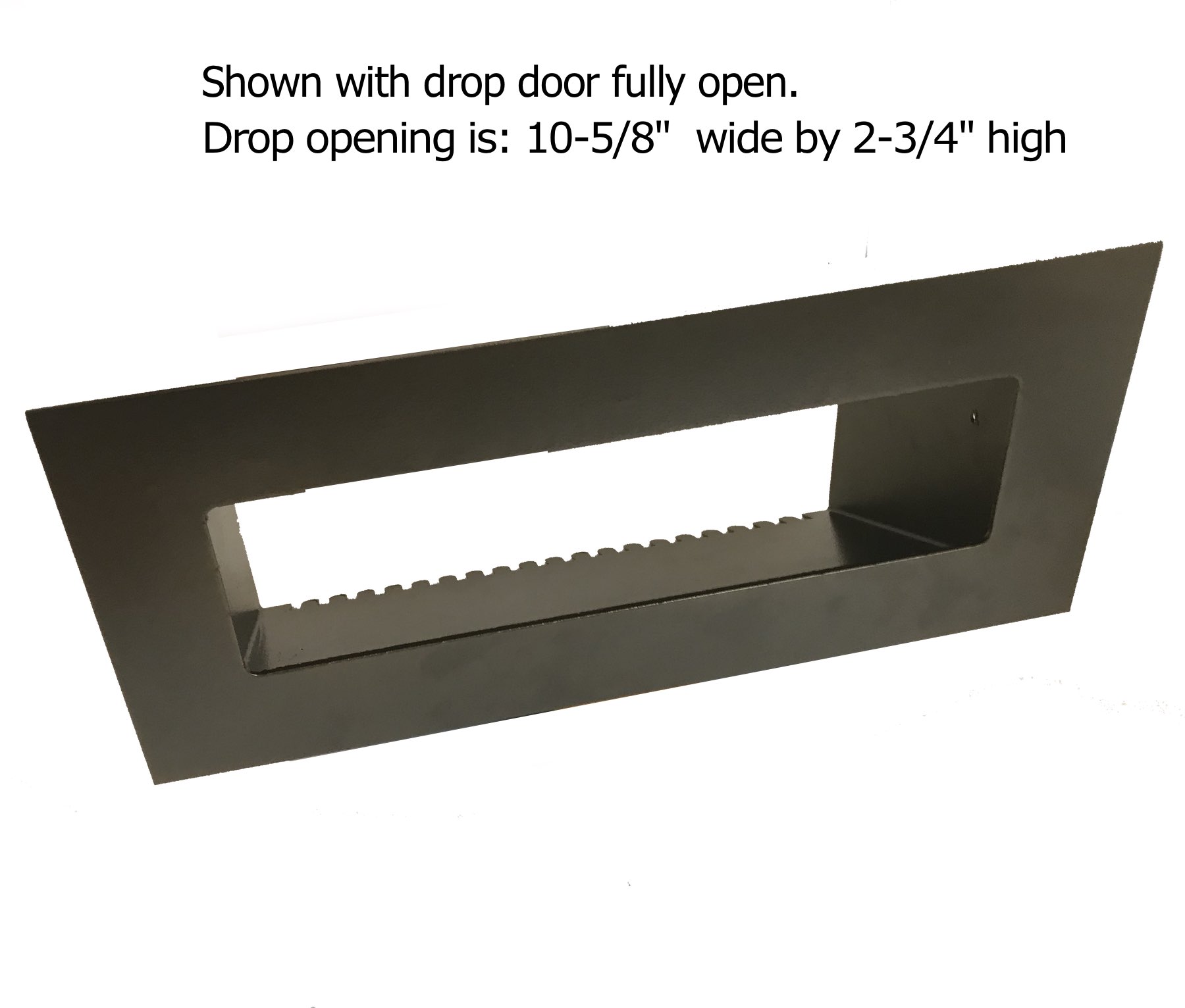 Through the Wall Letter Drop Slot with Chute