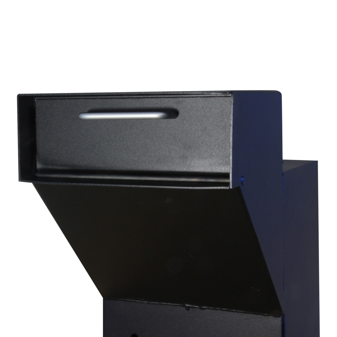 Custom High Security Through the Wall Deposit Drop Box with Hopper Drop ...