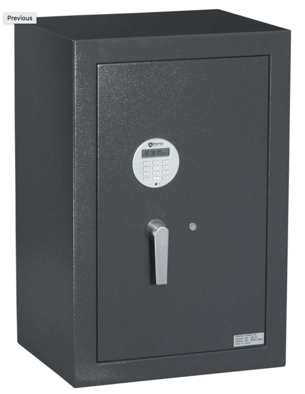 Large Safe with Combination Key Pad Lock - Locking Security Mailbox