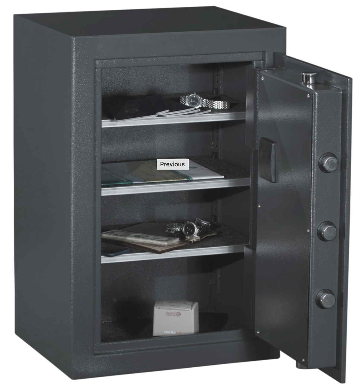 Large Safe with Combination Key Pad Lock - Locking Security Mailbox