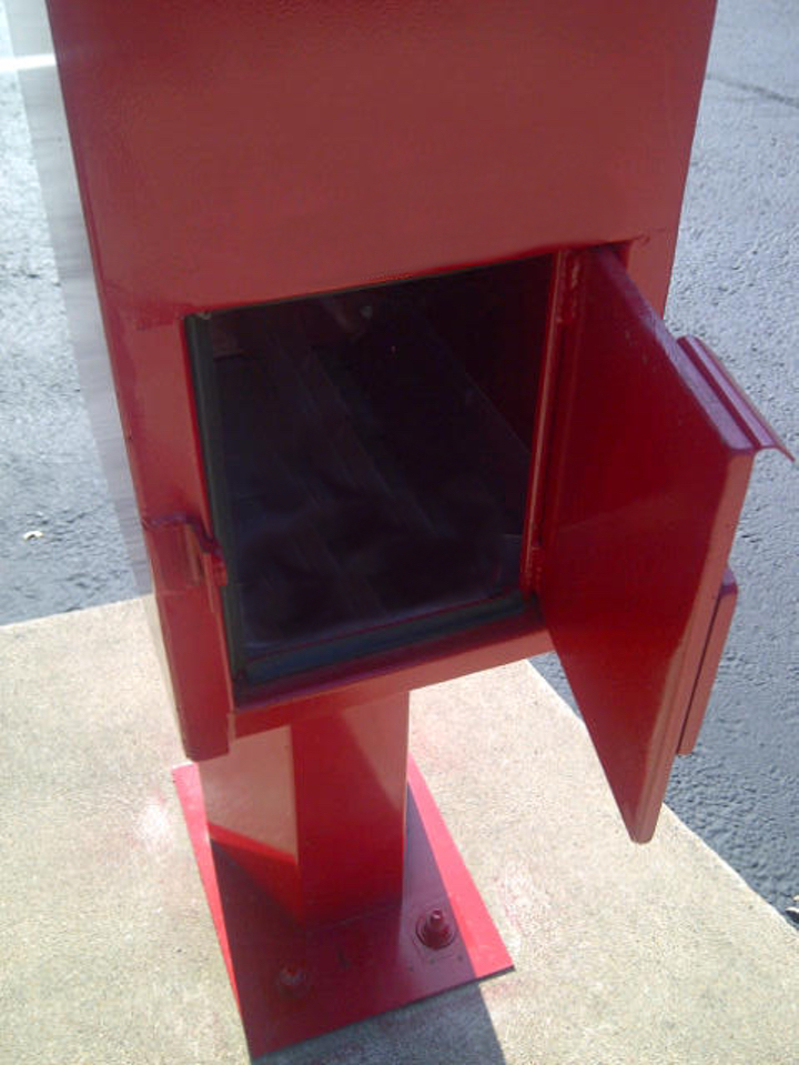 Walk or Drive up High Security Payment Drop box