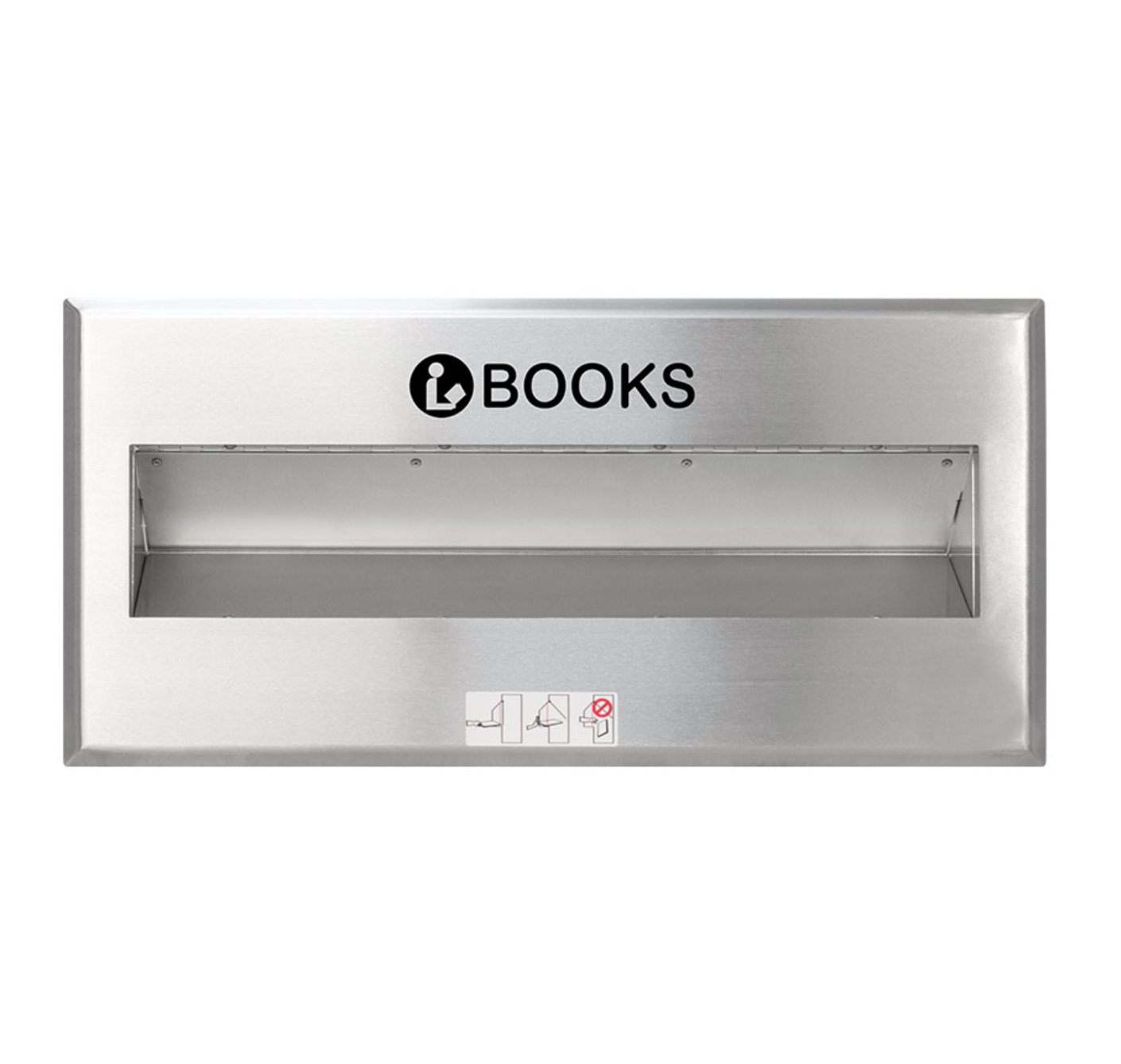 Stainless Steel Through Wall Interior Drop Slot