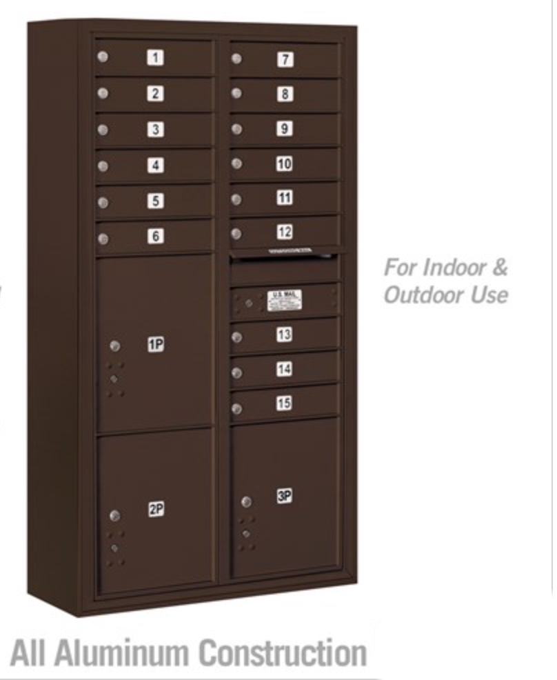 Custom Apartment & Condominium Mailboxes - Locking Security Mailbox