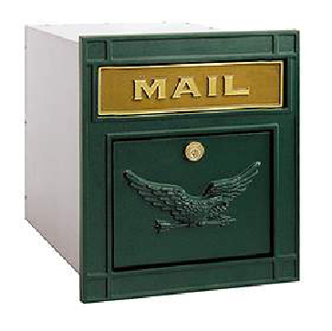 Locking Column Mailbox, for brick or column installation