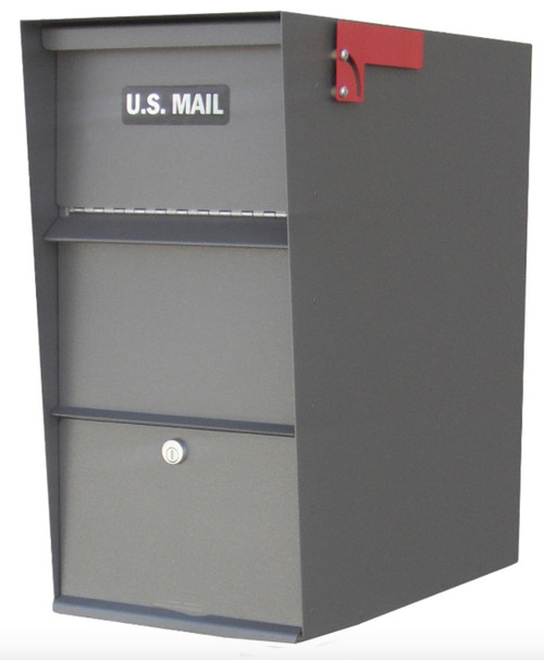 Locking Mailbox with Hopper Door - Column Locking Mailboxes