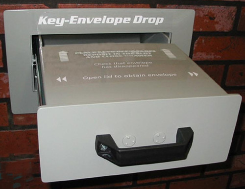 Through the Wall High Security Key / Payment Drop Box
