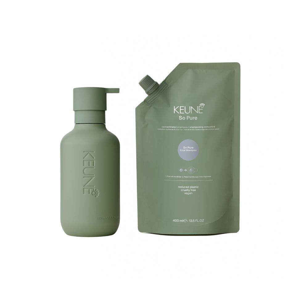 So Pure Cool Shampoo Refill 400ml - Refreshing Scalp Care | About Face