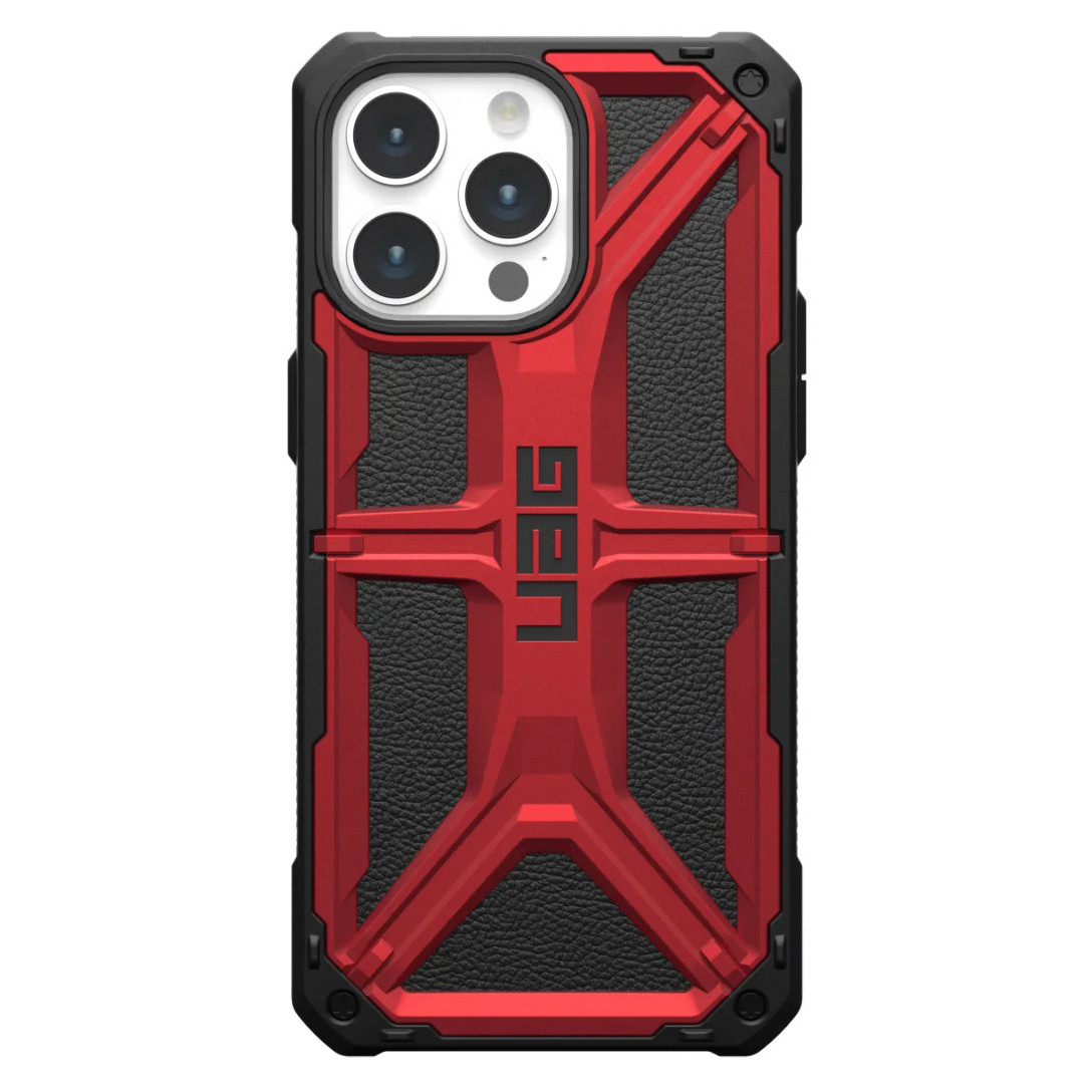 UAG Monarch Case for iPhone 15 Pro Max - Crimson
