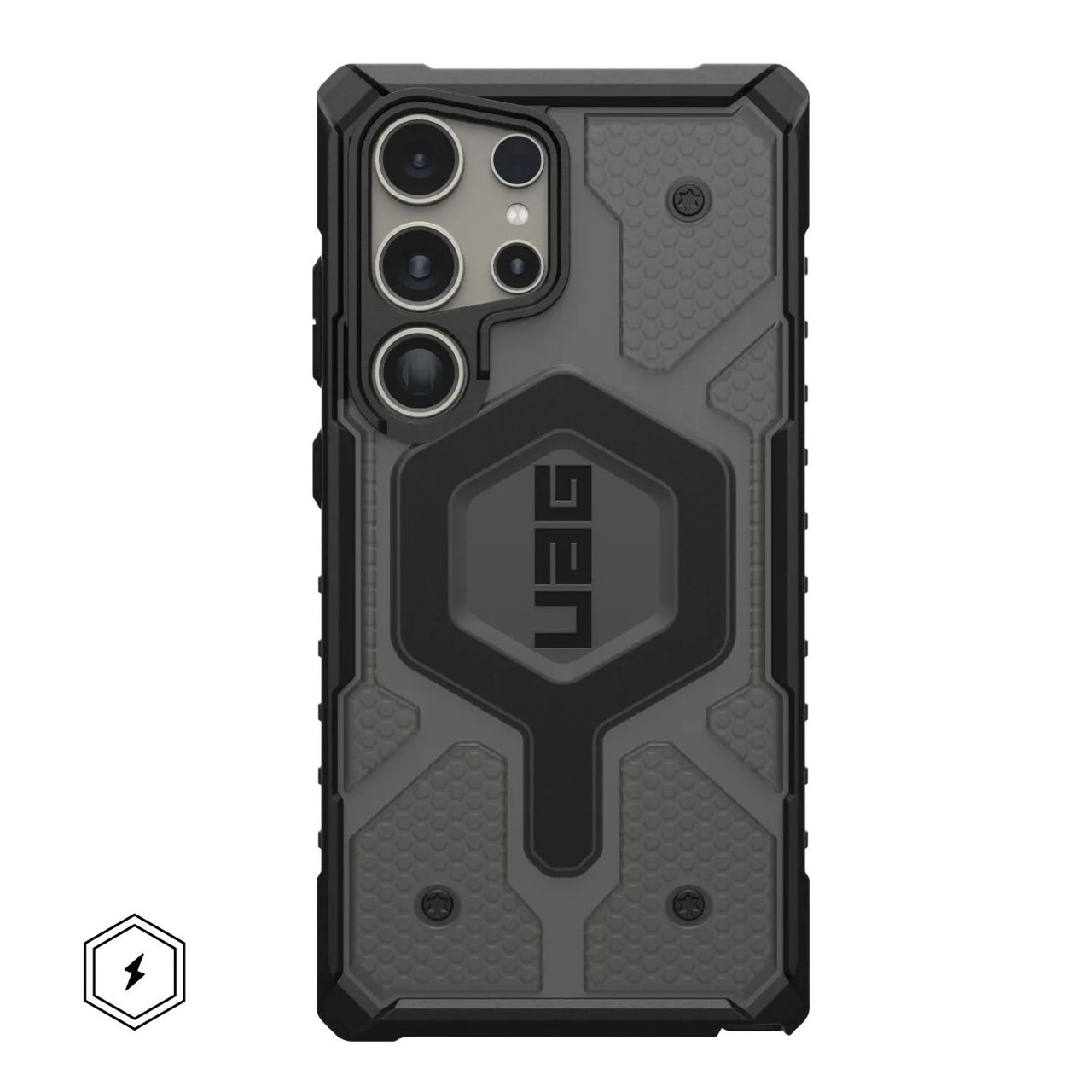 UAG Pathfinder Clear Pro Case for Samsung Galaxy S24 Ultra - Ash