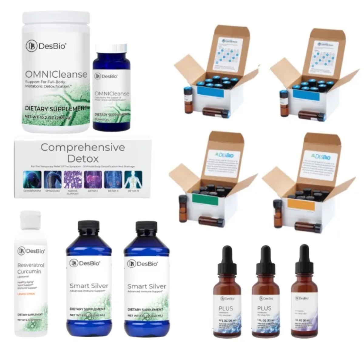 COXS:SSR Package formerly Coxsackie Series Symptom Relief by DesBio