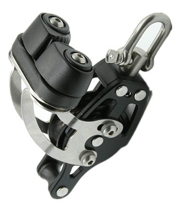 BLUESHARK 38mm Single Swivel Becket Adjustable Cam Sailing Block 2263 ...