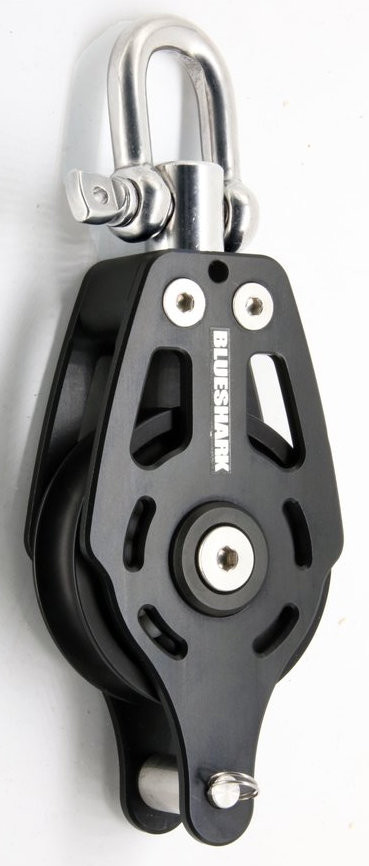 BLUESHARK 75mm Single Swivel Becket High Performance Aluminum Sailing ...