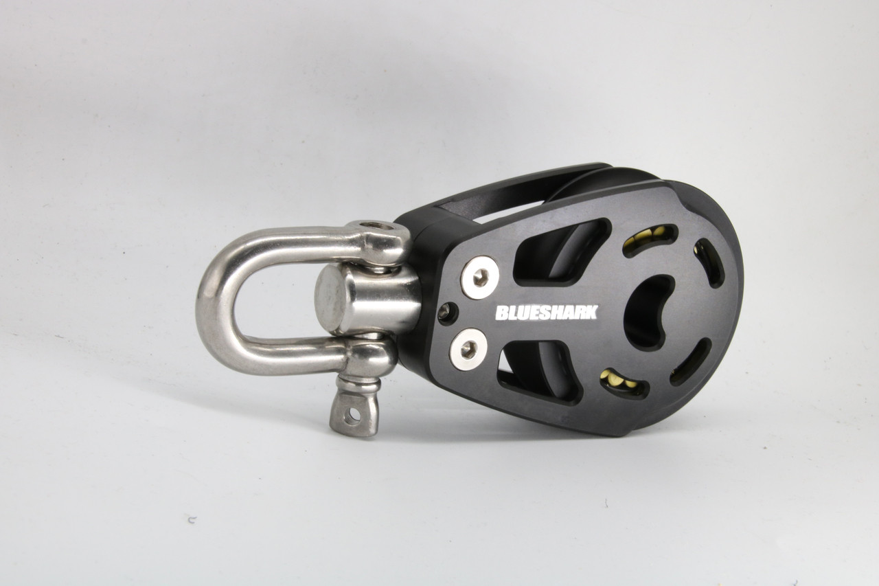 BLUESHARK 75mm Single Swivel High Performance Torlon Roller High Load ...
