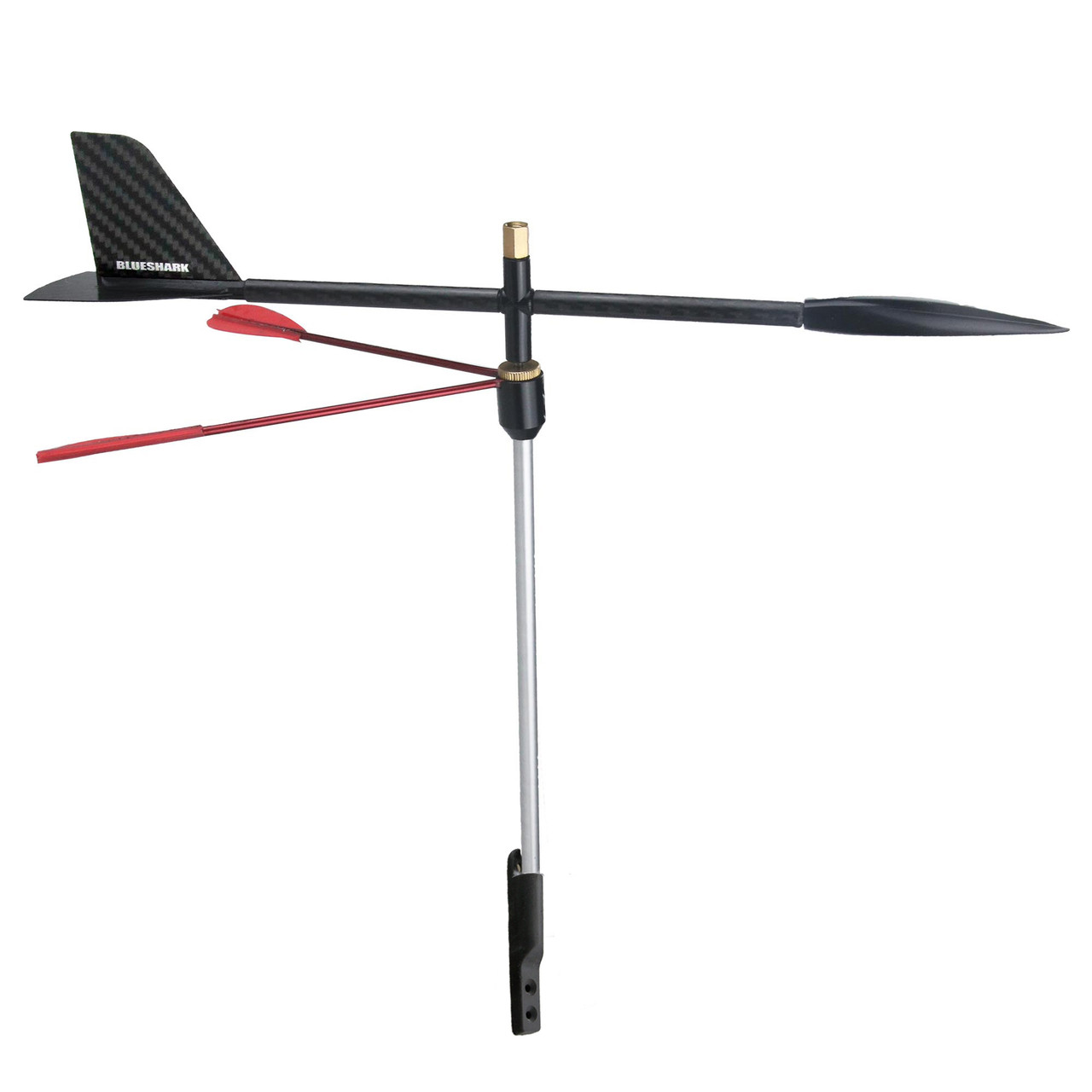 BLUESHARK 15.7 in (460MM) On the Side of the Mast Mount Wind Indicator ...