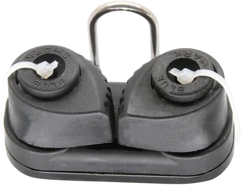 BLUESHARK Nylon Sailing Cam Cleat with Wire Fairlead 126 | for Line ...