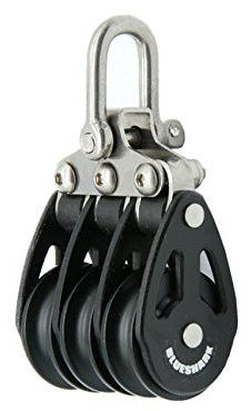 Blue Shark 2102 - 28 mm Fixed Triple Aluminum Sailing Block - Max Line ...