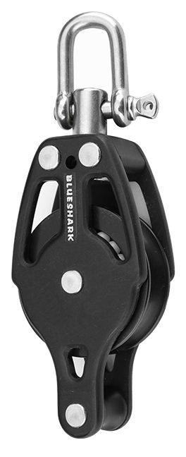 BLUESHARK 38mm Single Swivel Becket Aluminum Sailing Block Choose ...