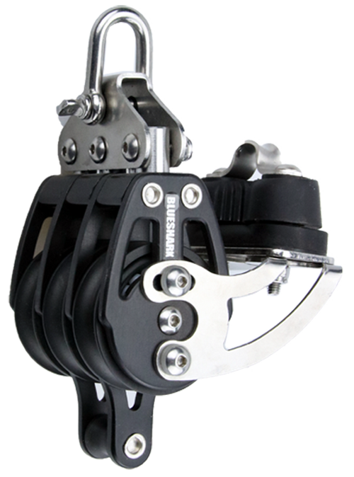 BLUESHARK 38mm Fixed Triple Adjustable Cam Aluminum Becket Sailing ...
