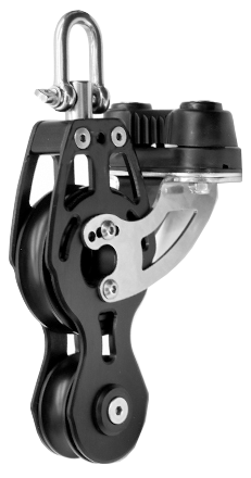 BLUESHARK 57mm Single Swivel Fiddle Adjustable Cam Aluminum Sailing ...