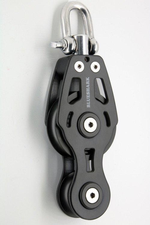 BLUESHARK 75mm Single Swivel Fiddle High Performance Aluminum Sailing ...