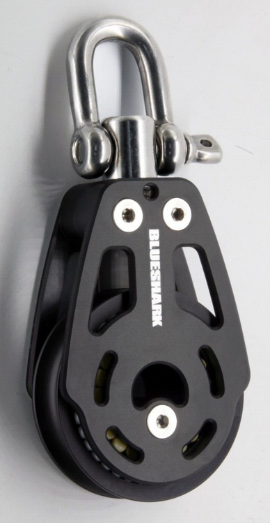 BLUESHARK 75mm Single Swivel High Performance Torlon Roller High Load ...