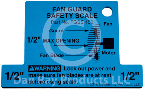 Danray Fan Guard Safety Scale - Stronghold Safety Engineering