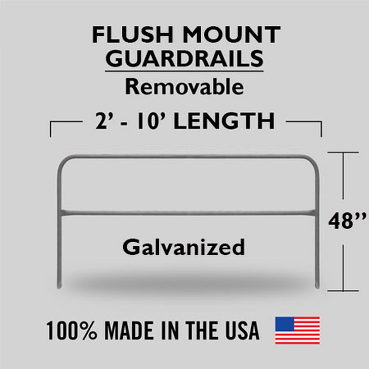 Pit Safety Rail - Powder Coat Yellow | Stronghold Safety Engineering