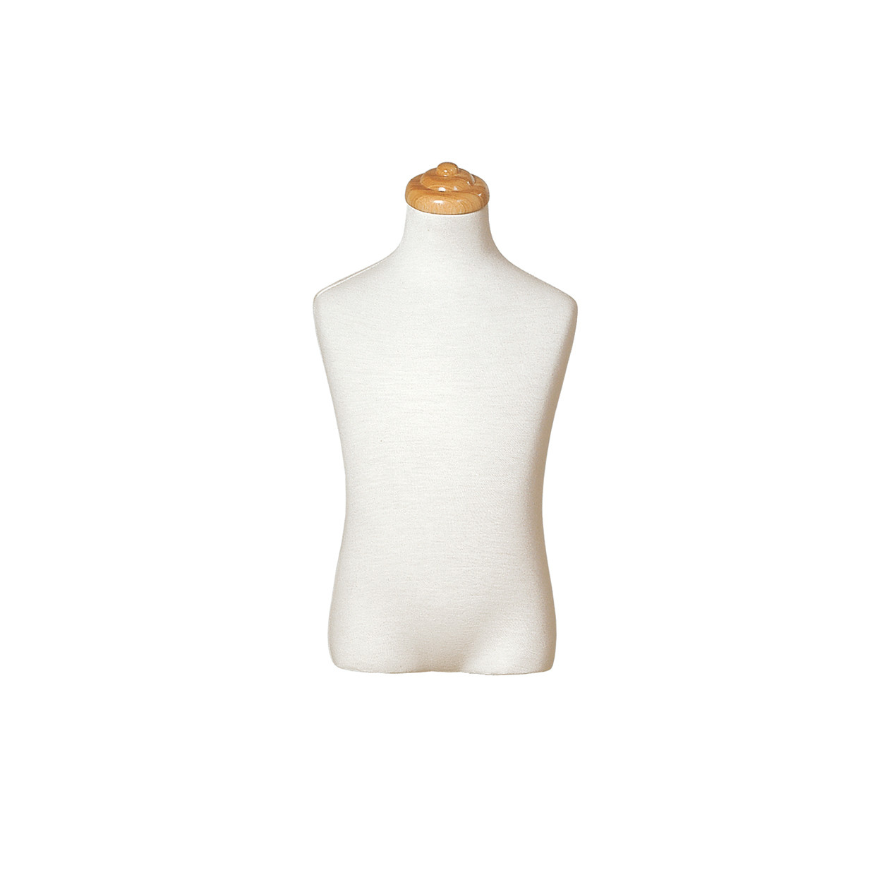 Kids fabric bust ages 5-6 mid length to hip HT=450, Chest=630, W=580 mm ...