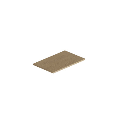 Ditto table top - timber small 950 W x 600 D x 30mm T(D7602OAK)