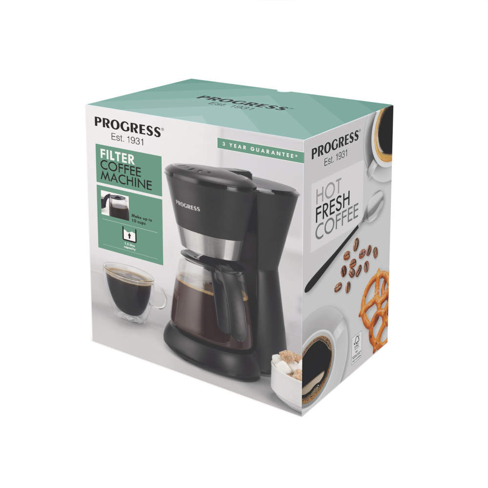 Filter Coffee Machine – 1.5L Coffee Maker - Progress Cookshop