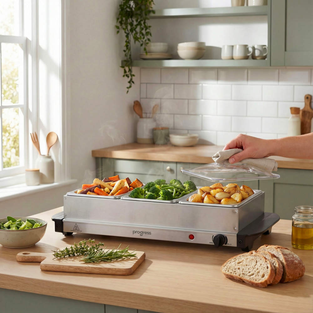 dual purpose buffet server