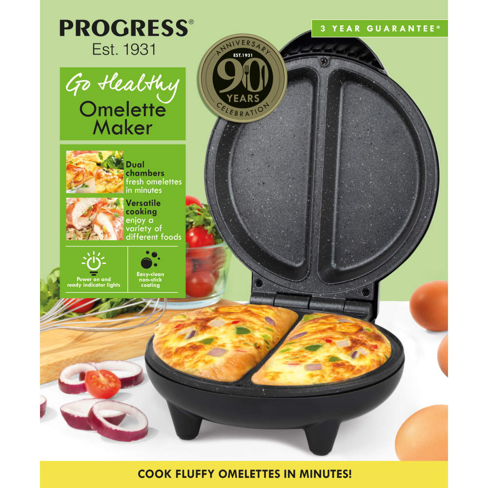 Go Healthy Dual Omelette Maker - Progress Cookshop